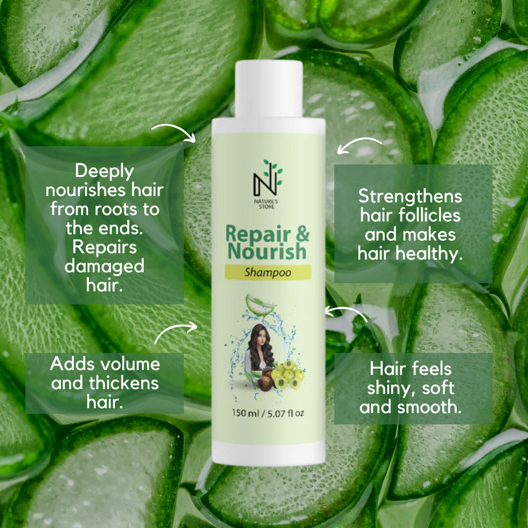 Best Herbal Shampoos in Pakistan - The Nature's Store