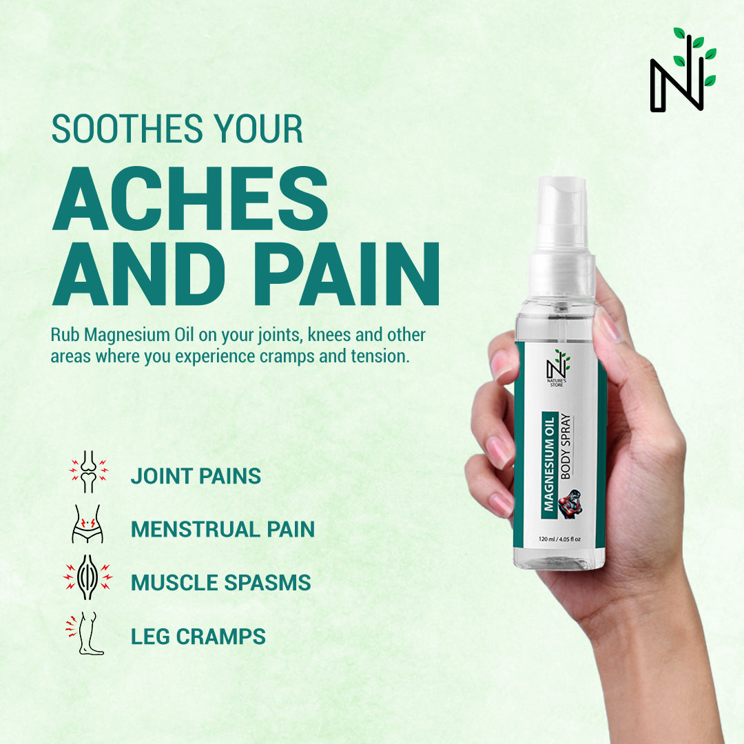 Buy Magnesium Spray for Pain - The Nature's Store at Best Prices in ...
